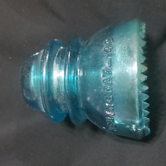 Hemingray | Other | Hemingray Blue Glass Insulator | Poshmark